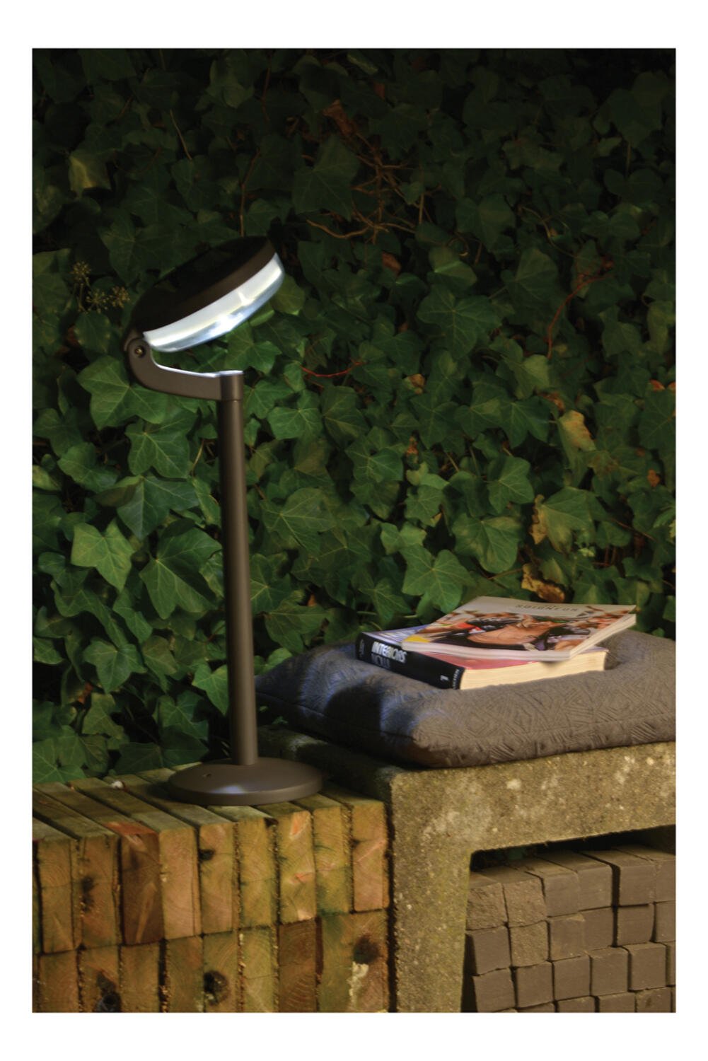 Luxform Montana Solar Post Light for Walkways and Gardens - No 10 Furniture
